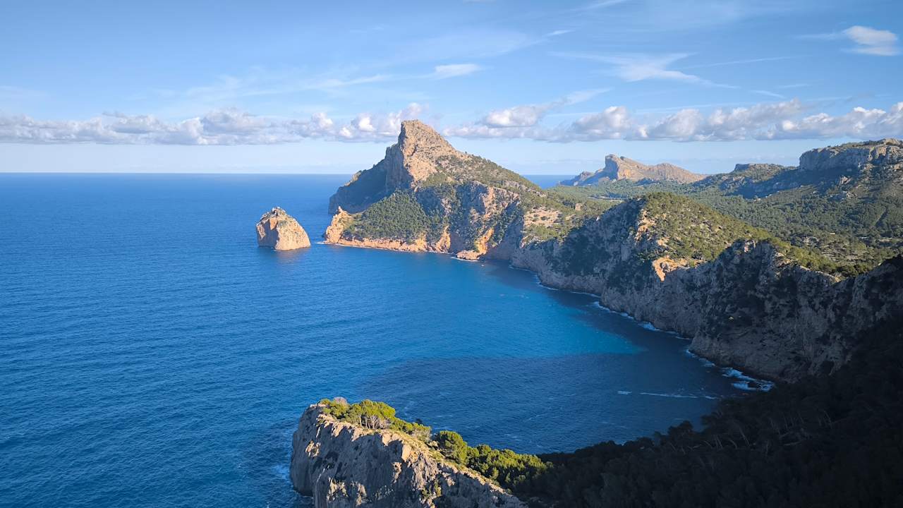 "Blick vom Mirador Es Colo..." Hipotels Cala Millor Park (Cala Millor ...