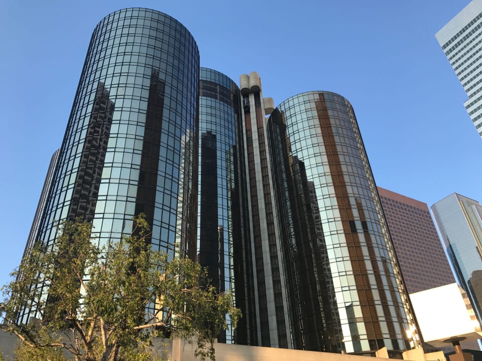 "Blick vom Pool auf das Ho..." Hotel The Westin Bonaventure Los Angeles ...