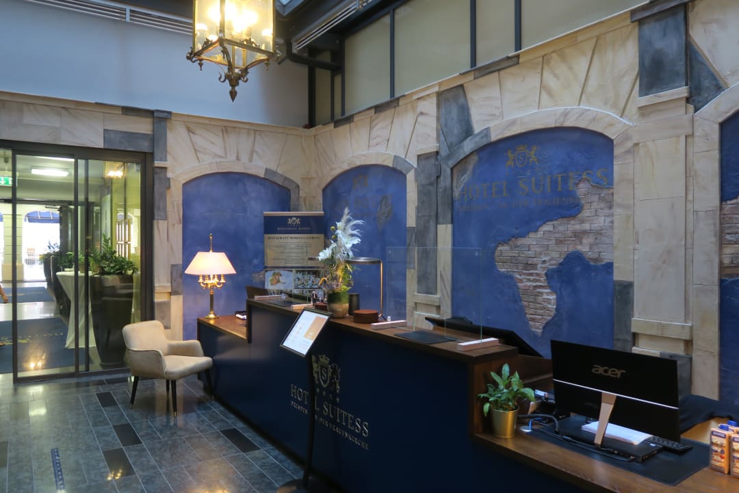 "Rezeption" Hotel Suitess (Dresden) • HolidayCheck (Sachsen | Deutschland)
