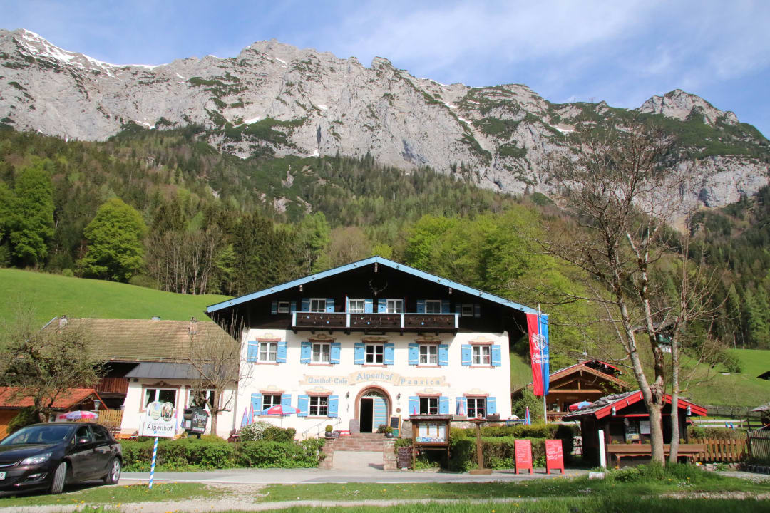 "Es ist schon eindrucksvol..." Gasthof Alpenhof am Hintersee (Ramsau ...