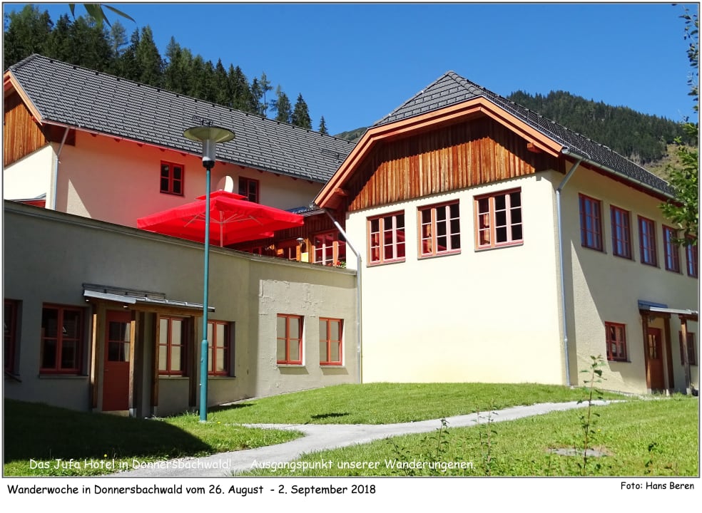 "Hotel in ruhiger Lage und..." JUFA Hotel Donnersbachwald ...