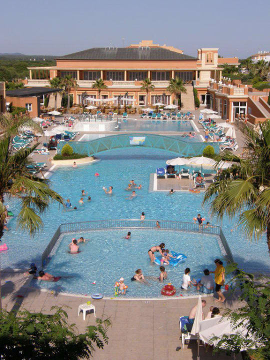 "Blick vom 2er Block aus" Grupotel Turquesa Mar (Son Xoriguer ...