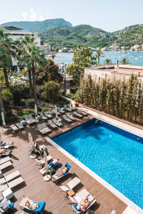 "Ausblick" Aimia Hotel (Port de Sóller / Puerto de Sóller ...