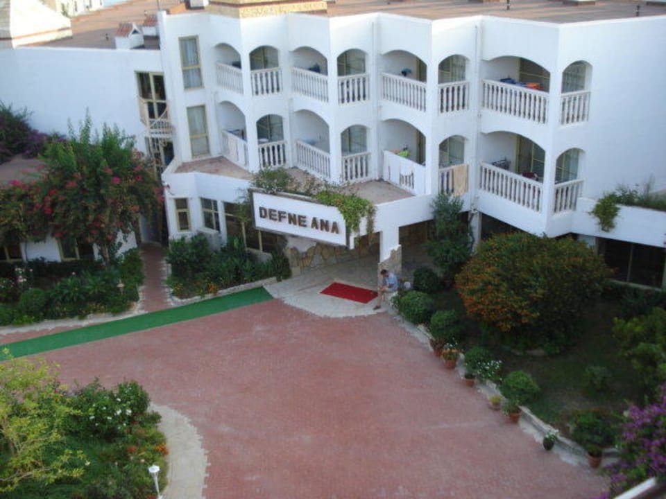 "Blick aus unserem Zimmer" Hotel Defne Ana (Side) • HolidayCheck ...