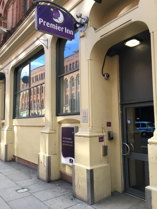 "Hoteleingang" Hotel Premier Inn Manchester City Centre Portland Street ...