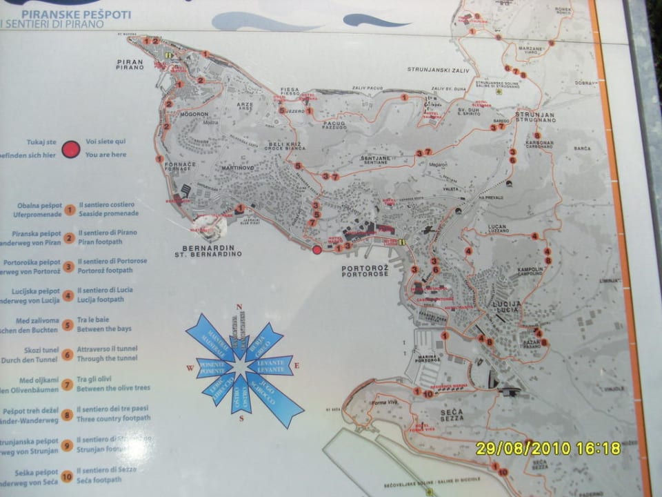 "Mapa Portoroz" Remisens Hotel Lucija (Portoroz) • HolidayCheck (Obalno ...