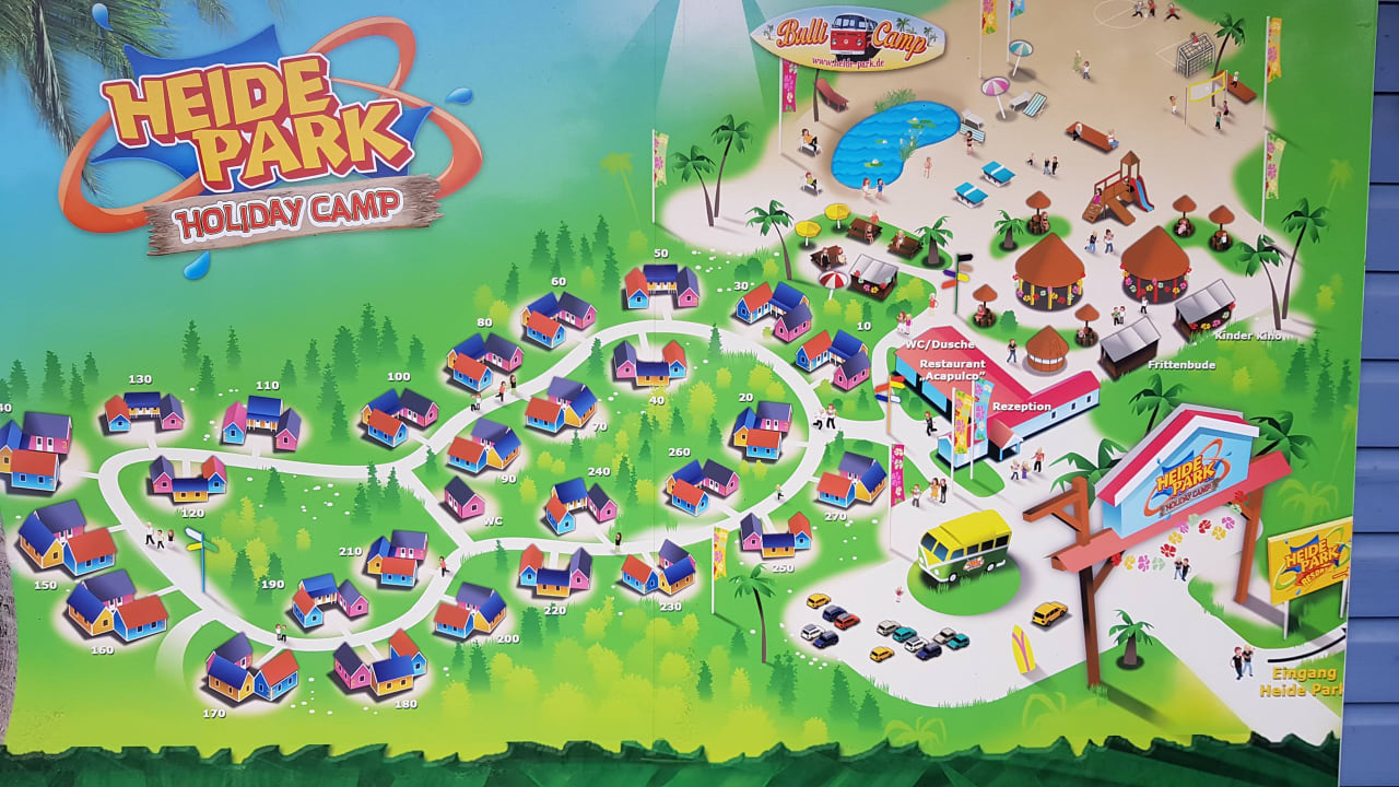 "Parkplan " Heide Park Holiday Camp (Soltau) • HolidayCheck ...