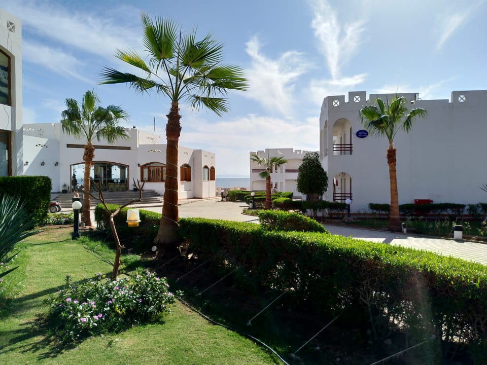 "Blick auf Rezeption und A..." Happy Life Village (Dahab ...