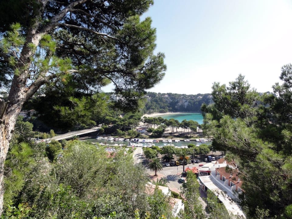 "Blick von der Hotelterras..." Comitas Floramar (Cala Galdana ...