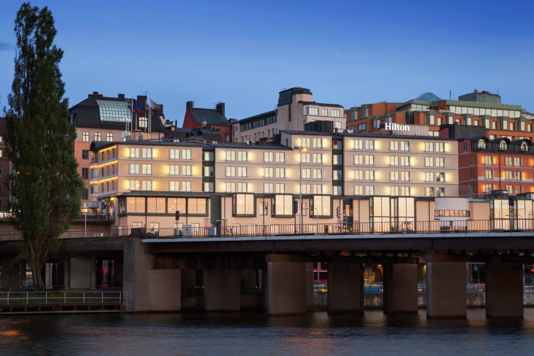 "Exterior of the Hilton St..." Hilton Stockholm Slussen (Stockholm ...