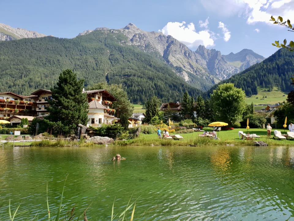 "Der tolle Naturbadesee. K..." Hotel Forsters Naturresort (Neustift im ...