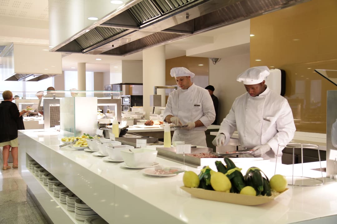 "Show cooking Buffet Resta..." Hotel Mediterraneo Park und Hotel ...