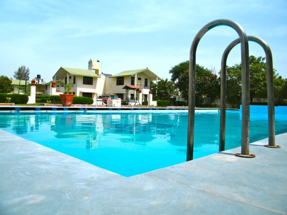 "Pool with a view of the c..." Hotel Swaraj Resort (Bharatpur ...