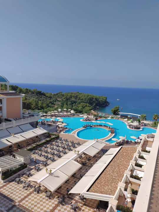 "Blick vom Familienzimmer ..." Litore Resort & Spa (Okurcalar ...
