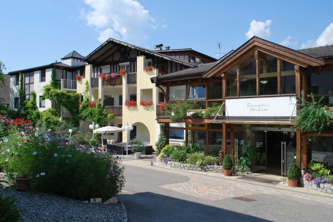 "Hoteleingang" Baumgartner's Blumenhotel (Scena / Schenna ...
