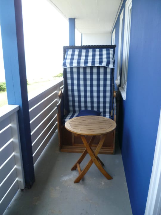 "Balkon mit 2. Strandkorb" Hotel Helgoländer Klassik (Helgoland ...