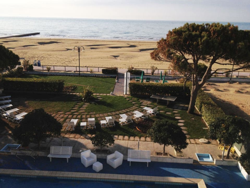 "Zimmer mit Meerblick in d..." Hotel Croce di Malta (Jesolo ...