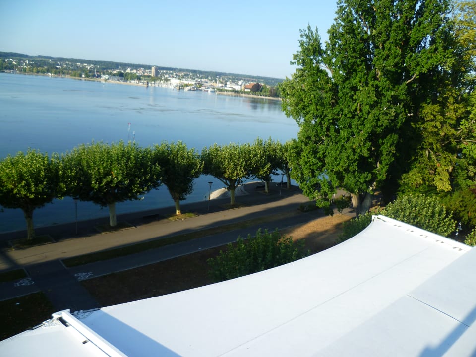 "Ausblick von der Dachterr..." RIVA - Das Hotel am Bodensee (Konstanz ...