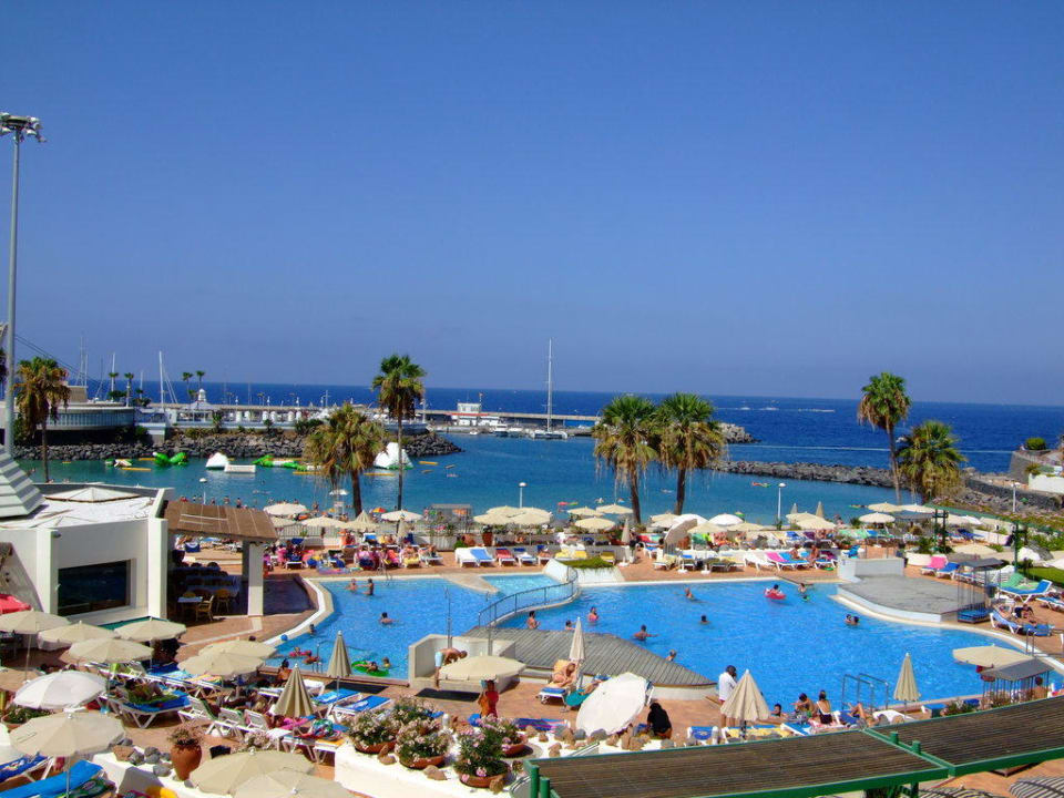 "Der Pool vom Zimmer aus" HOVIMA La Pinta Beachfront Family Hotel ...