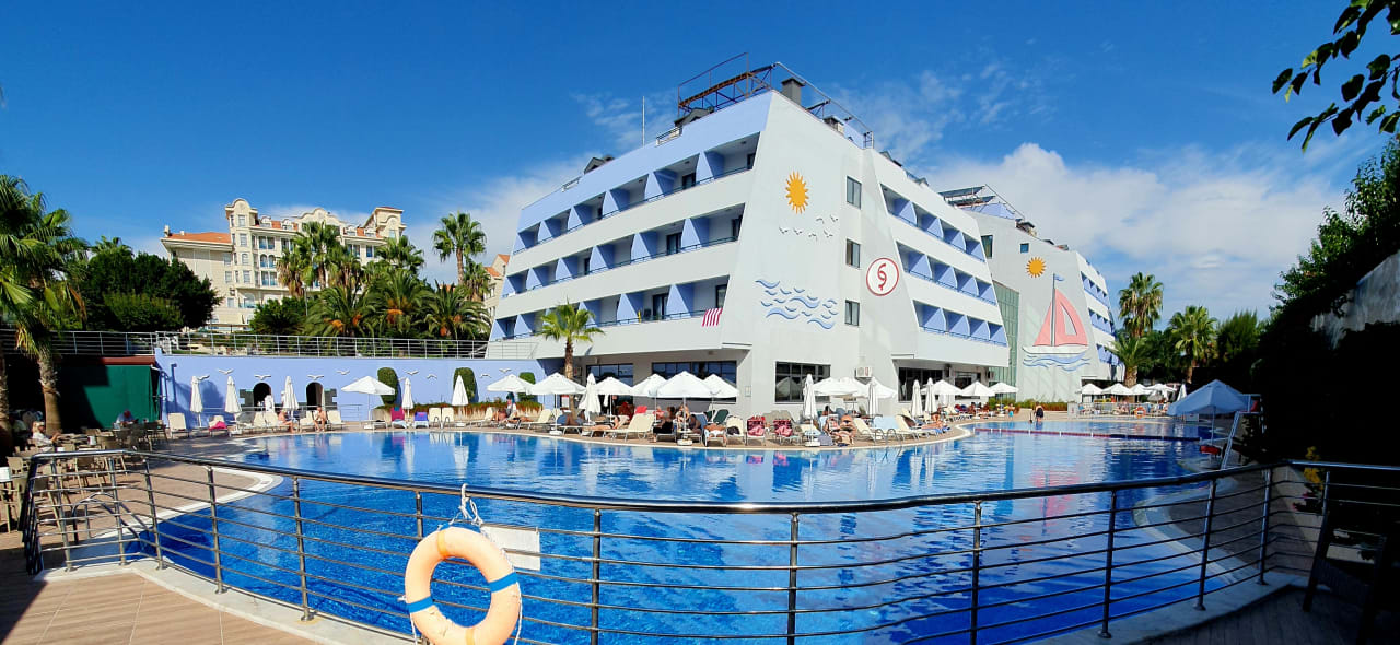 "Außenansicht" Grand Seker Hotel (Evrenseki) • HolidayCheck (Türkische ...