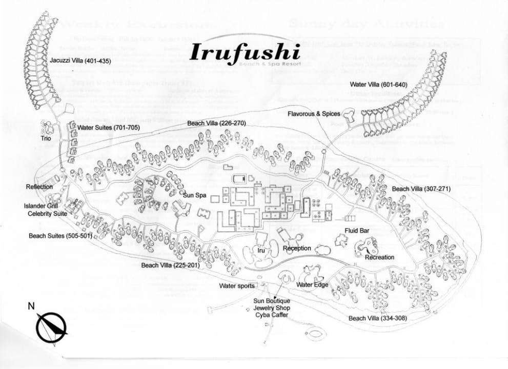 "Inselplan" Sun Siyam Iru Fushi (Manadhoo) • HolidayCheck (Noonu Atoll ...