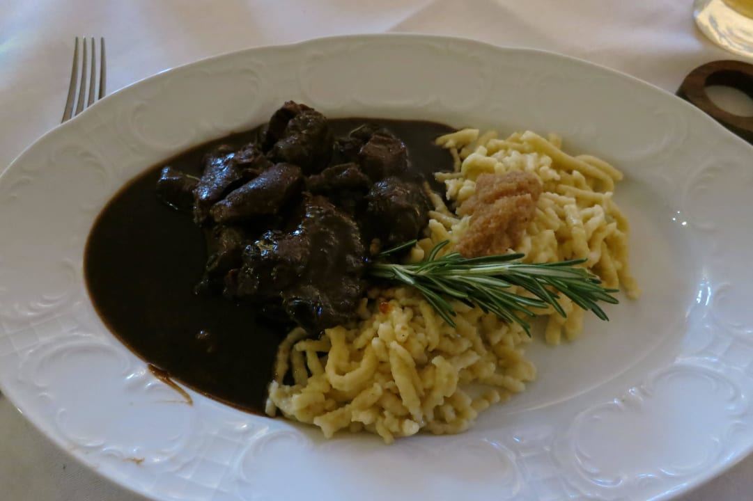 "Hirschragout mit Spätzle" Hotel Langeck (Münstertal) • HolidayCheck ...
