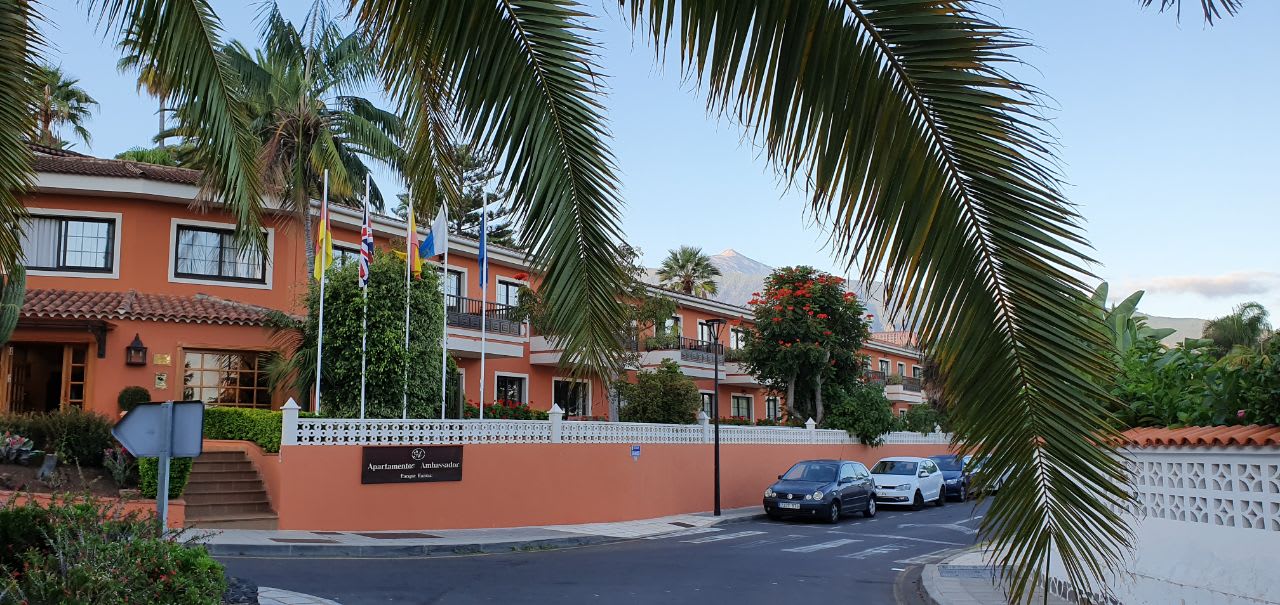 "Mit schönen Blick auf den..." Apartments Ambassador (Puerto de la Cruz ...
