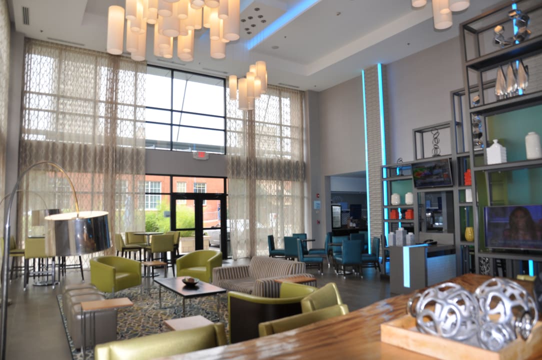 "Lobby" Holiday Inn Express & Suites Oklahoma City Dwtn - Bricktown ...