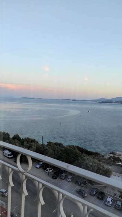 "Ausblick zum Frühstück " Marilena Sea View Hotel - Adults only (Pyrgi ...