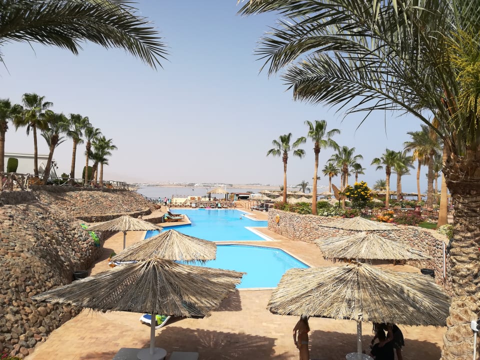 "Blick zum großen Pool mit..." Club Reef Hotel (Sharm el Sheikh ...