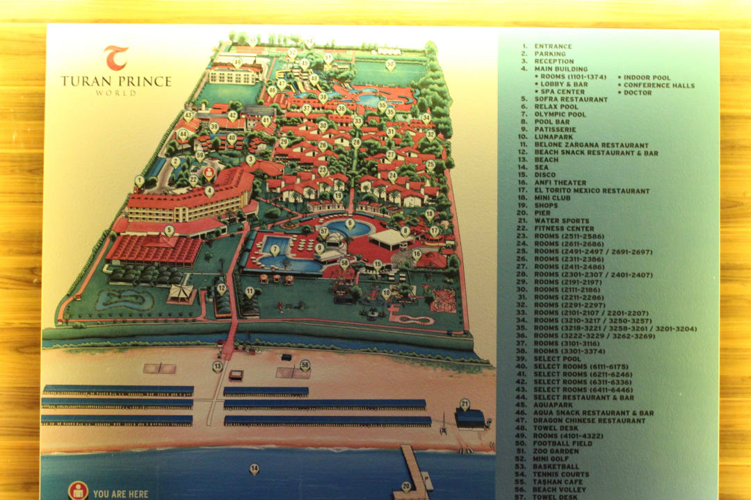 "Ganzes Hotelgelände." Club Hotel Turan Prince World (Manavgat ...