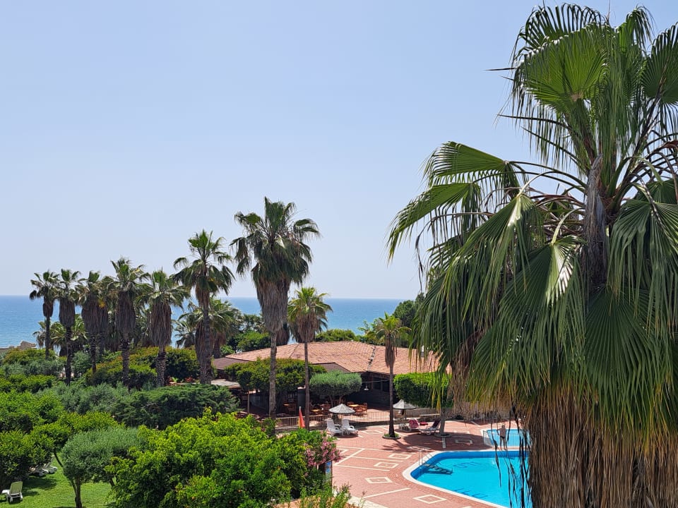 "Unser Blick, an unserer P..." Hotel Defne Ana (Side) • HolidayCheck ...