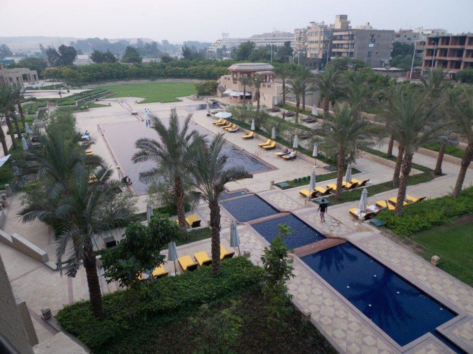 "Pool von Balkon aus" Marriott Mena House, Cairo (Giza / Giseh ...
