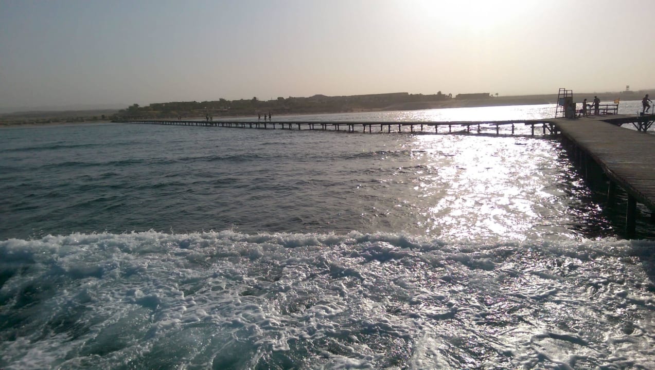 "Blick vom Jetty Richtung ..." Three Corners Fayrouz Plaza Beach Resort ...