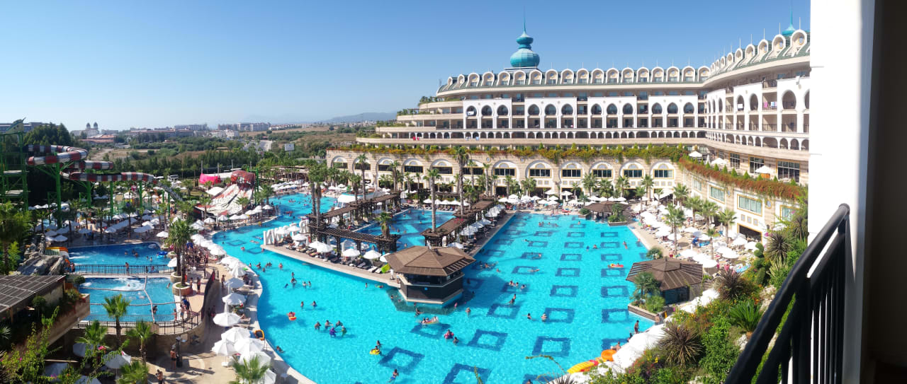 "Zimmerblick Tagsüber" Crystal Sunset Luxury Resort & Spa (Side ...