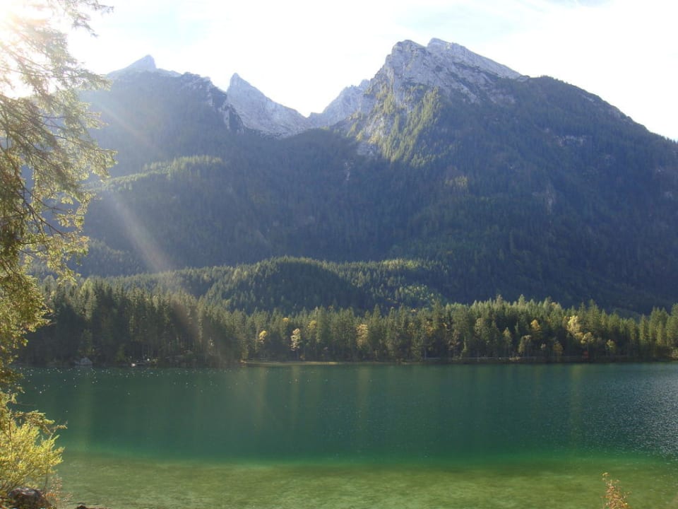 "Hintersee mit Blaueis " Gasthaus Pension Seeklause (Ramsau bei ...