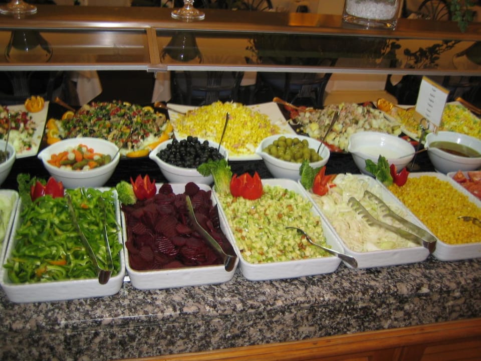 "Salatbuffet" Hotel Riu Arecas - Adults only (La Caleta de Adeje ...