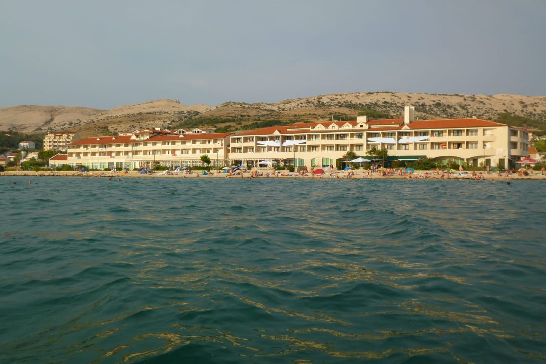 "Vom Meer aus" Hotel Pagus (Pag Stadt) • HolidayCheck (Dalmatien ...