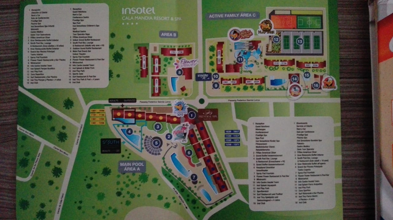 "Lageplan" Insotel Club Cala Mandia (Cala Mandia) • HolidayCheck ...