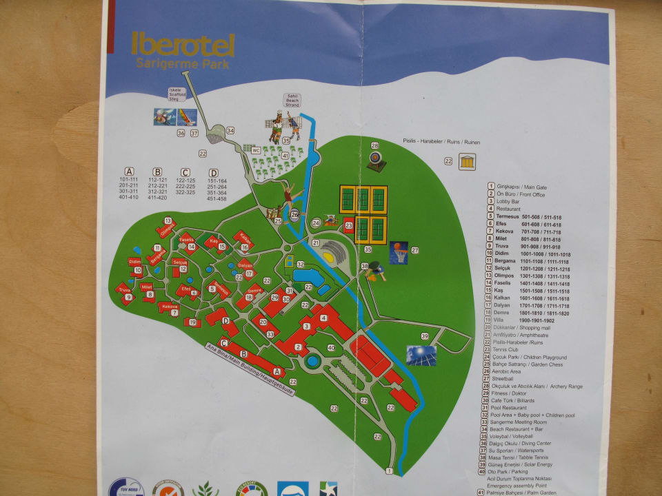 "Plan des Hotels" TUI BLUE Sarigerme Park (Sarigerme) • HolidayCheck ...