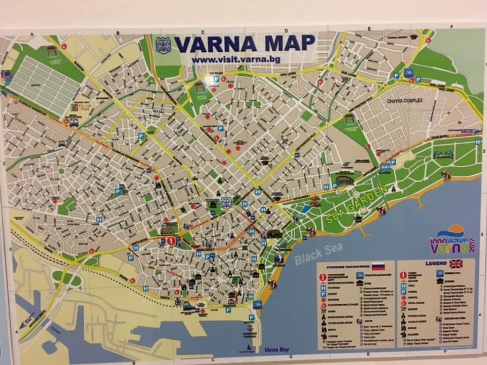 "Mapa Varna" Melia Grand Hermitage (Goldstrand) • HolidayCheck ...