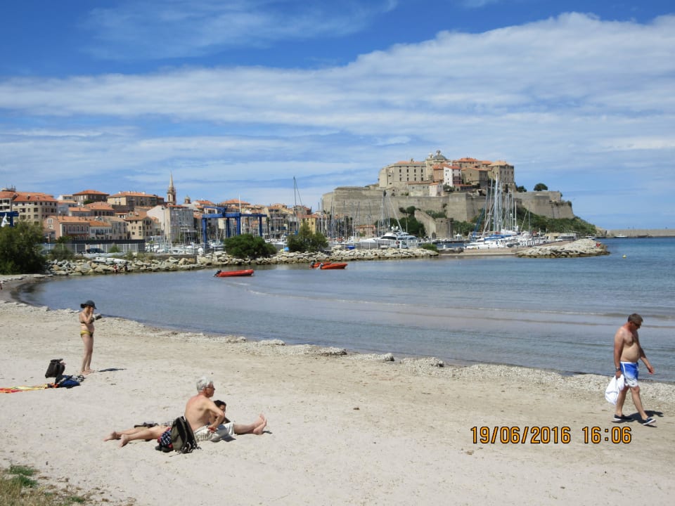 "Strand von Calvi" Feriendorf Zum Störrischen Esel (Calvi ...