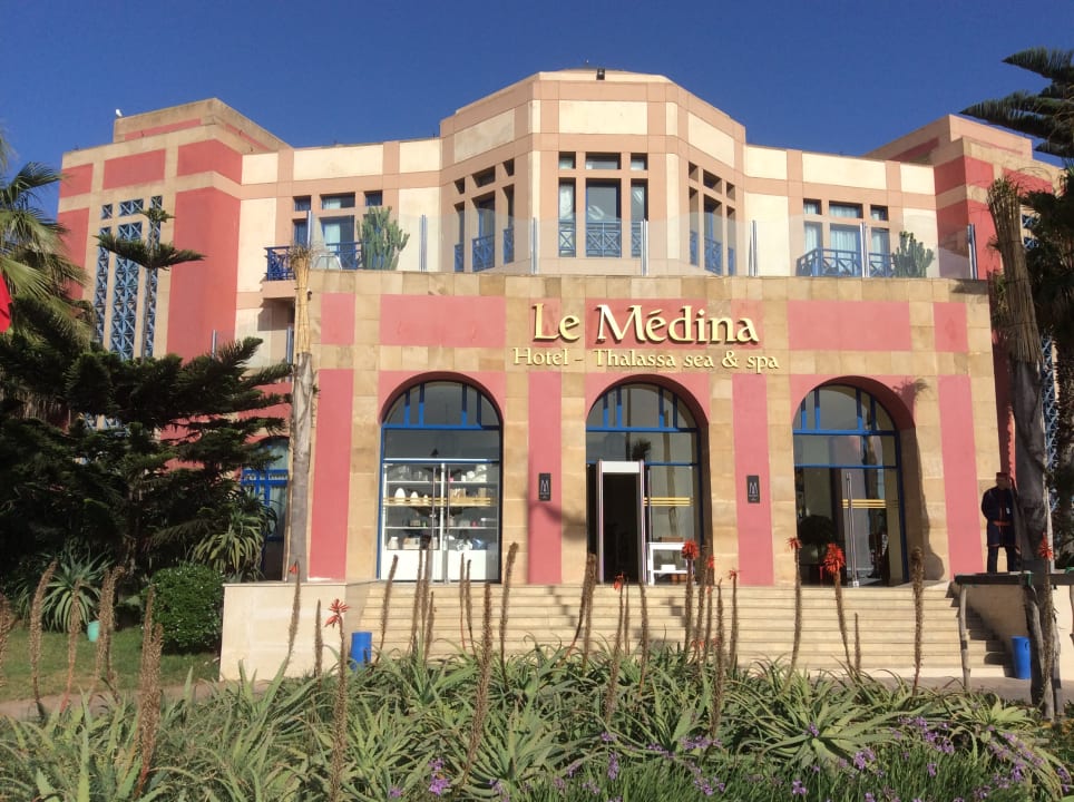 "Eingang zum Hotel" Hotel Le Médina Essaouira Thalassa Sea & Spa ...