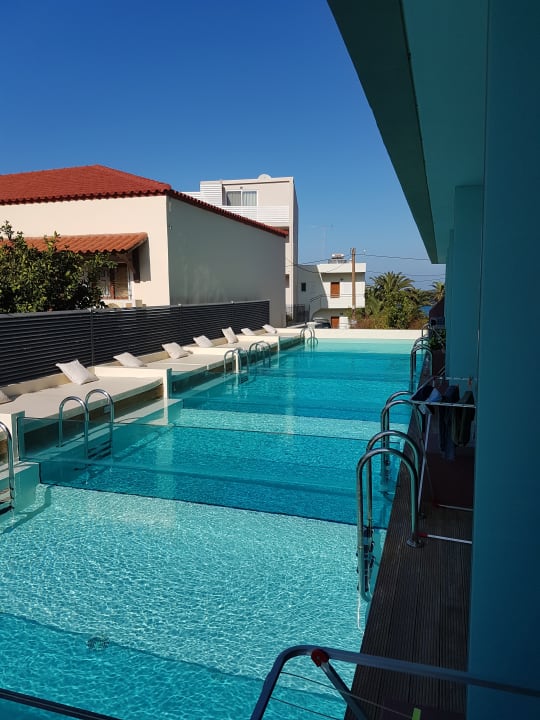 "Privatpool im Corissia Ha..." Corissia Beach Hotel (Georgioupolis ...