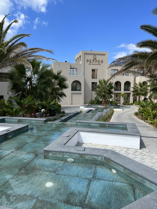 "Außenansicht" Pepper Sea Club Hotel - Adults only (Georgioupolis ...