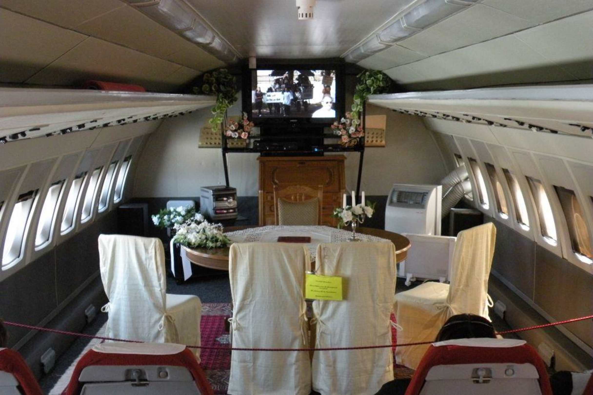 Bild Lady Agnes Interflug-Flugzeug in Stölln