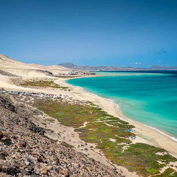 Playa de Sotavento de Jandía – Strand auf Fuerteventura. Mit Video